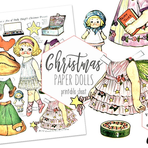 Dolly Dingle Collage - Etsy