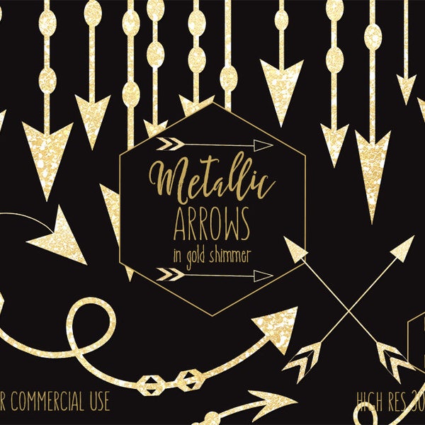 Arrow Clipart - Etsy