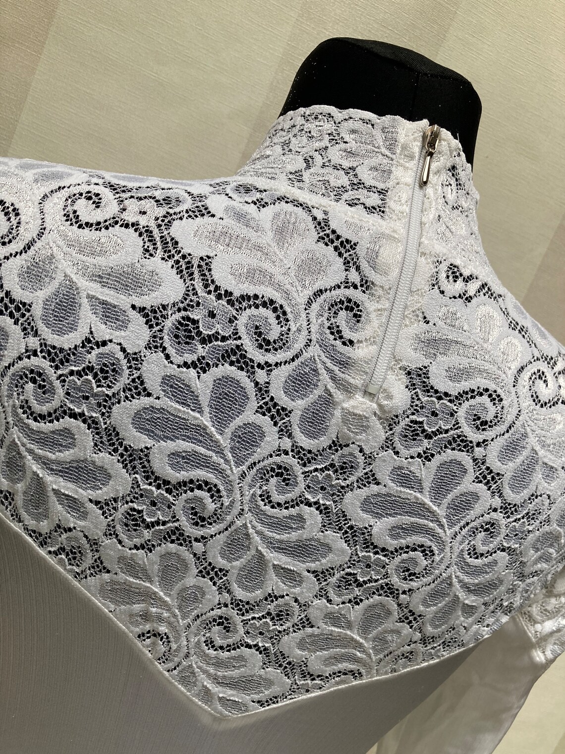 HUBER Tricot Beautiful White Lace Body, Made in Austria Size M-L - Etsy