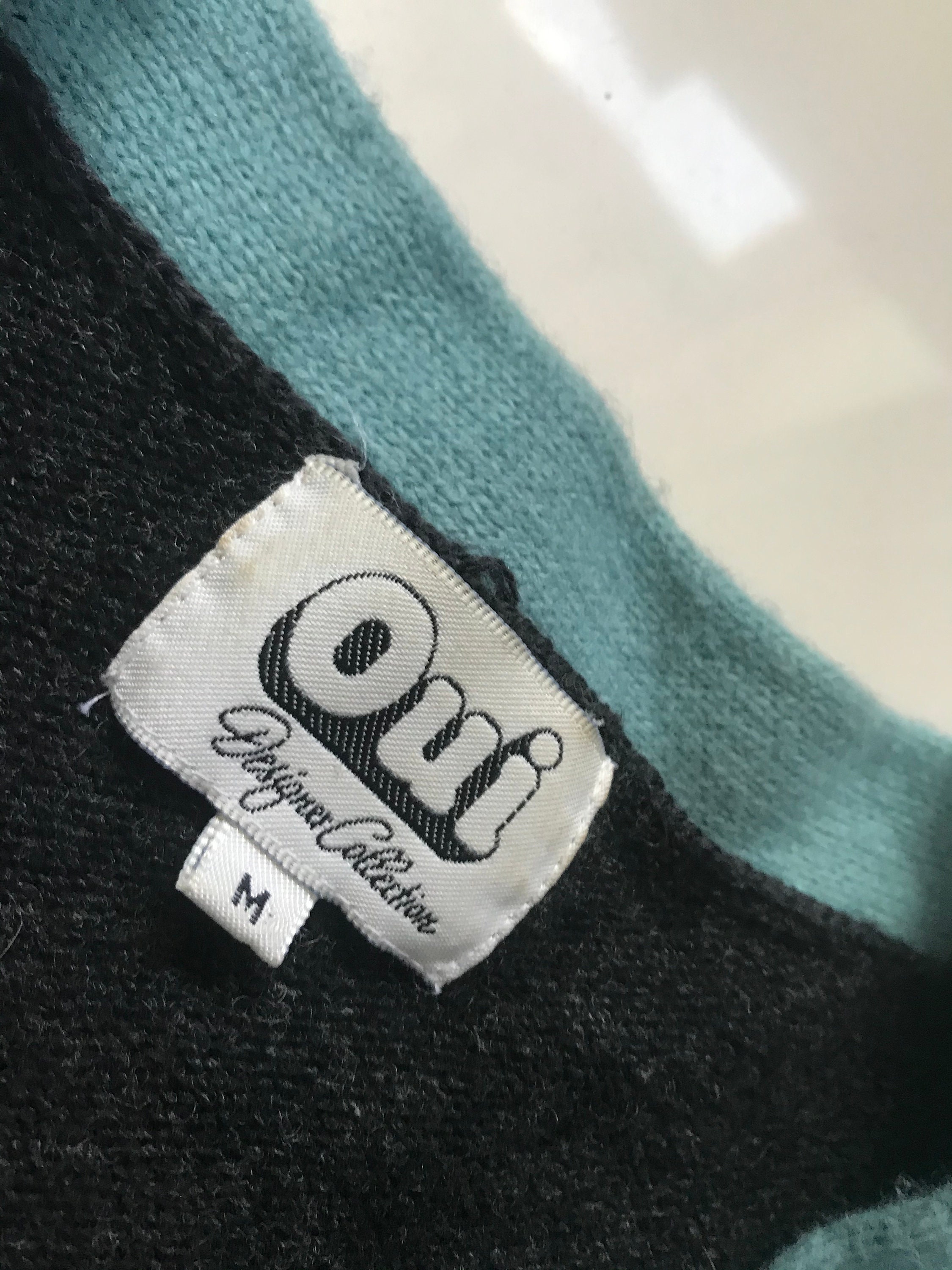 Vintage Retro OUI Designer Collection UNISEX Colorblock - Etsy