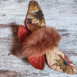 Brooch Moth, Pin Butterfly, Pin Insect Brooch, Embroidered Insect ...