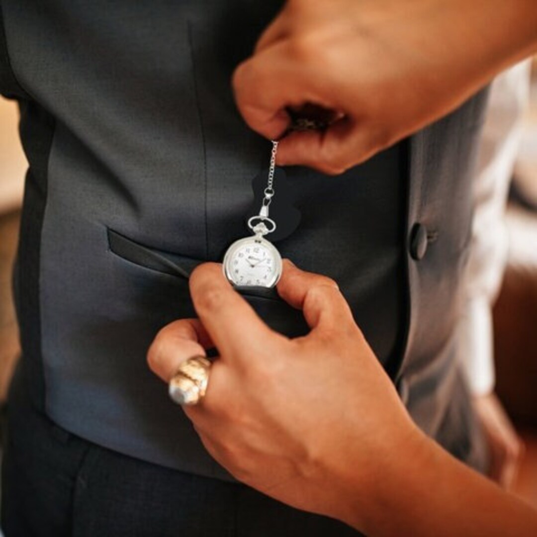 Contemporary Engraved Pocket Watch Gift for Birthday | Stylish and ...