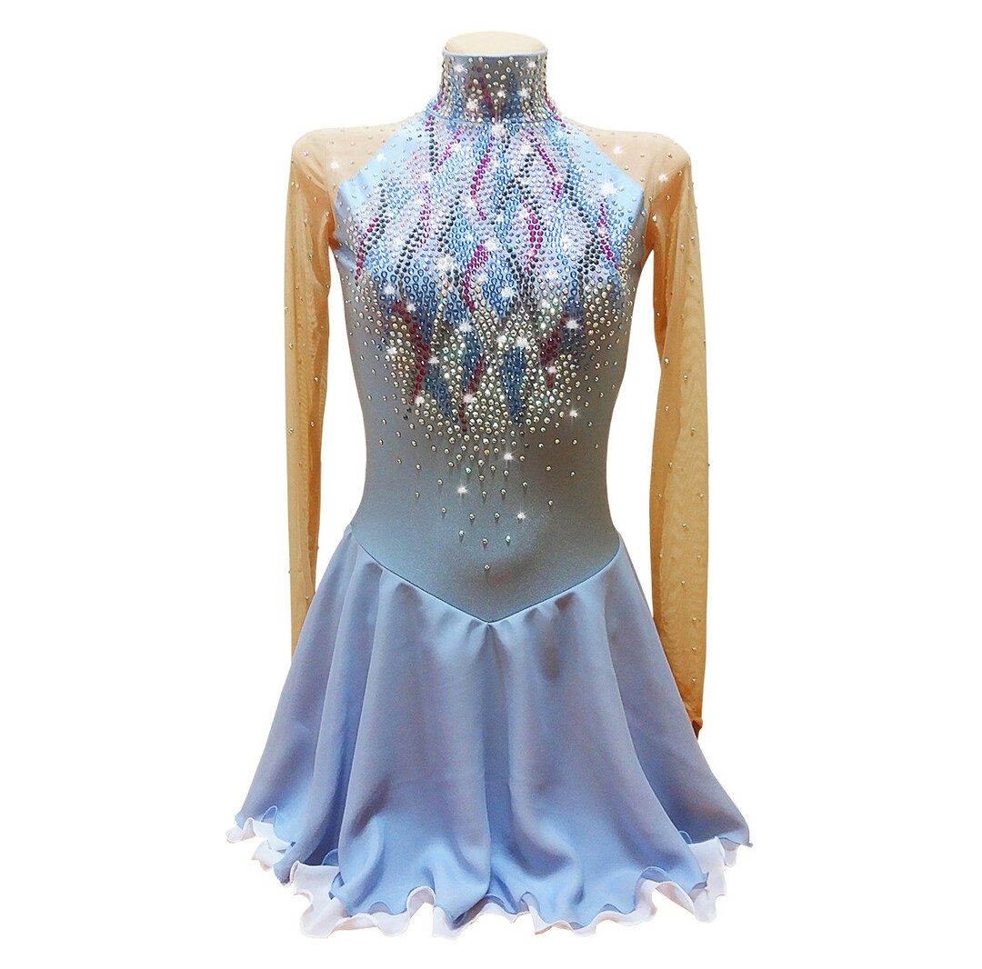 Competition Ice Figure Skating Dress - Etsy
