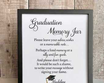 Graduation Wishes Jar - Etsy
