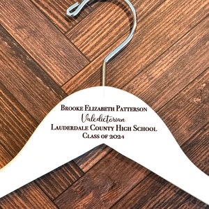 Graduation Hanger, Personalized Hanger, Graduation Gift - Etsy