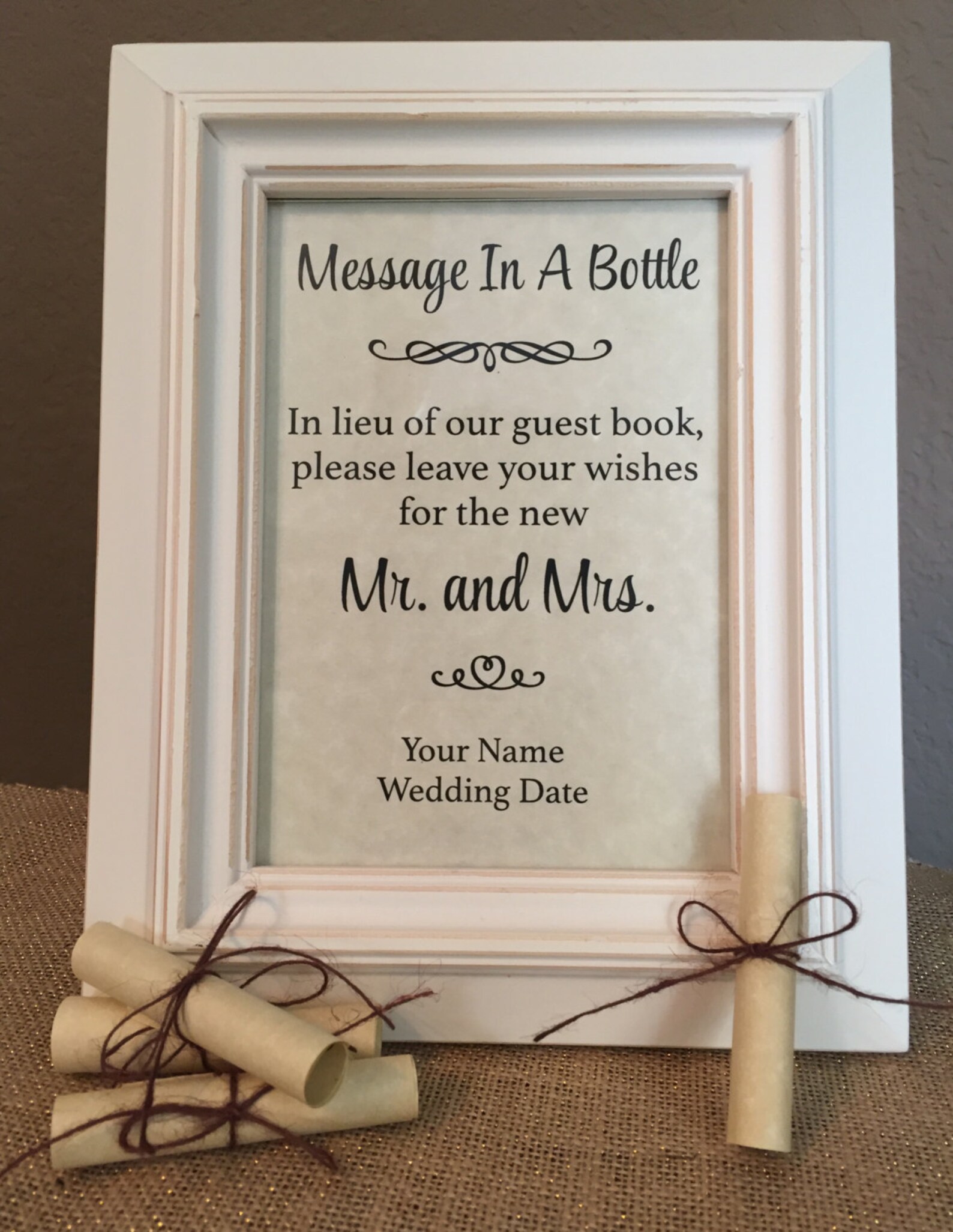 Message in a Bottle Sign - Etsy