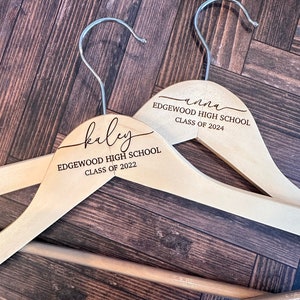 Graduation Hanger, Personalized Hanger, Graduation Gift - Etsy