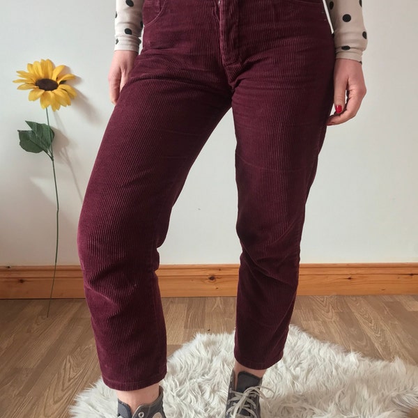 Maroon Pants - Etsy