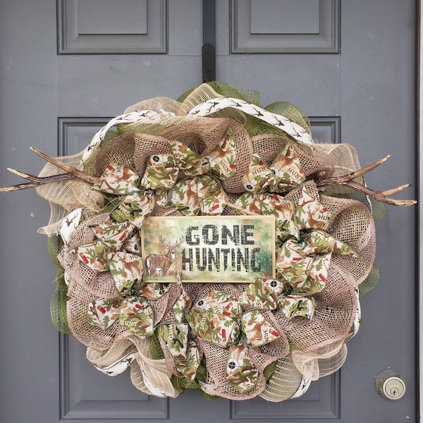 Hunting Wreath - Etsy