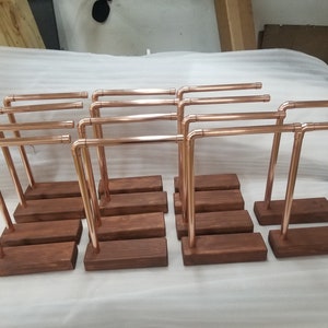 Copper Menu Holder, Table Sign Holder, Card Number Holder. - Etsy