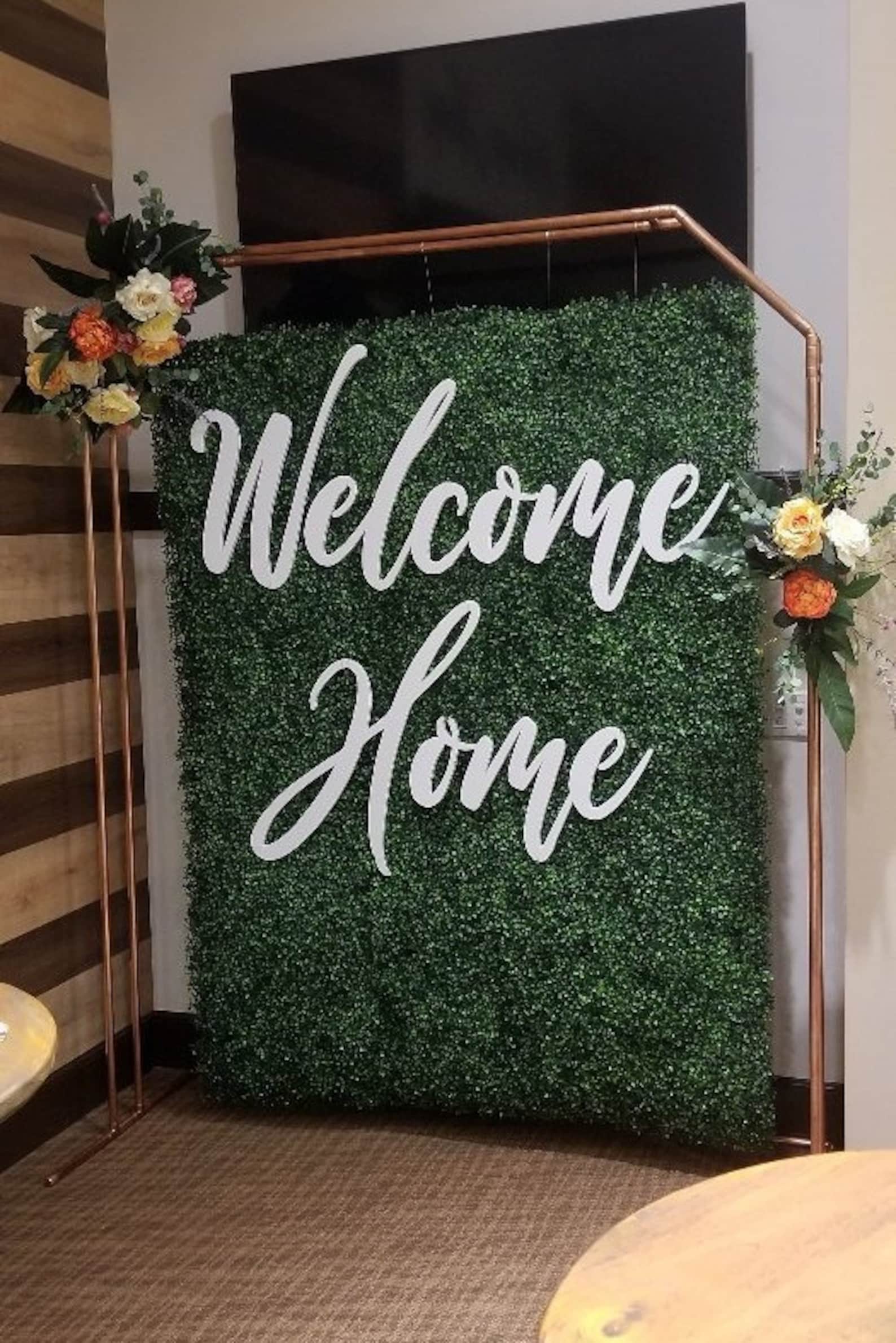 Geometric DOUBLE Copper Backdrop Wedding Arch Copper Wedding - Etsy