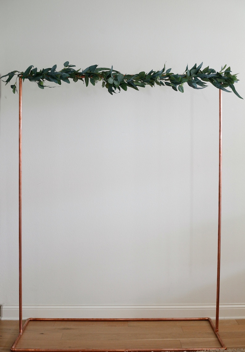 Wedding Copper Arch Full Base Bottom Frame Guest List - Etsy