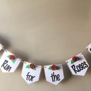 Kentucky Derby Banner, Horse and Roses, Run for the Roses. Kentucky ...