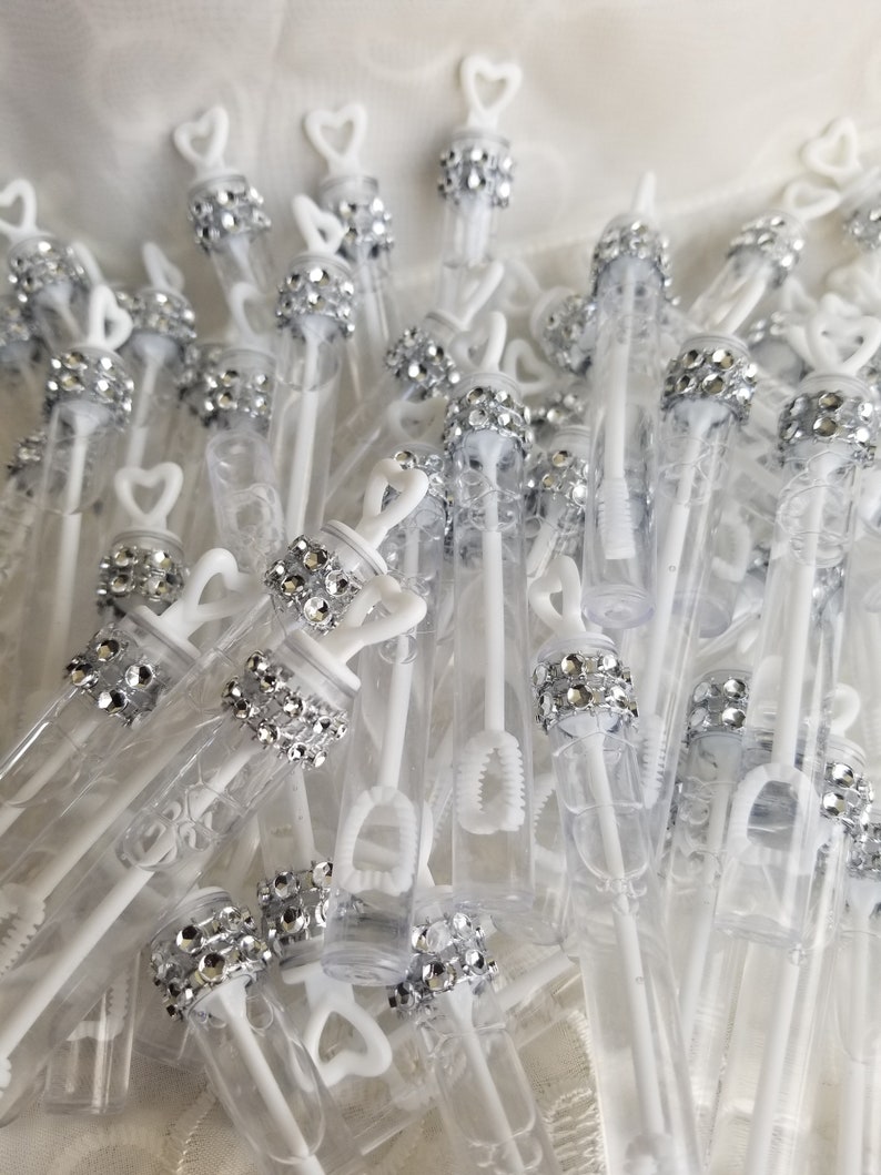 Wedding Bubbles Bubble Wand Open Heart Bubble Wand Birthday - Etsy