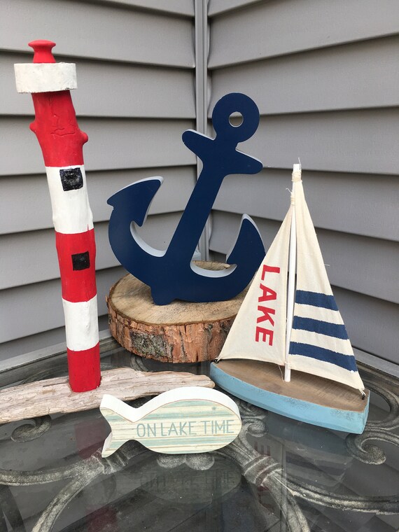 Driftwood Sailboat Nautical Decor Sailboat Home Decor Baby - Etsy