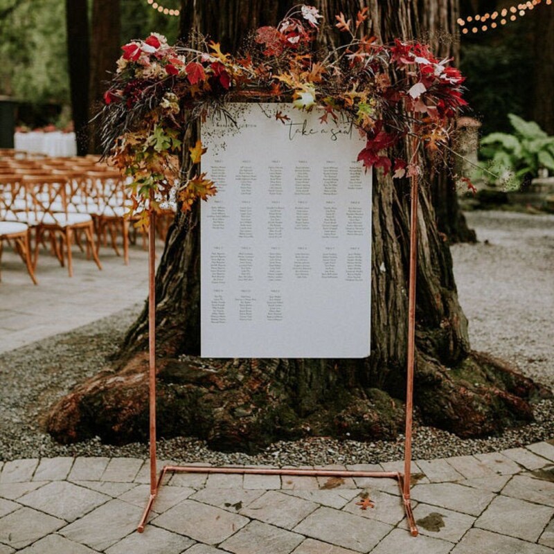 Seating Chart Frame - Etsy