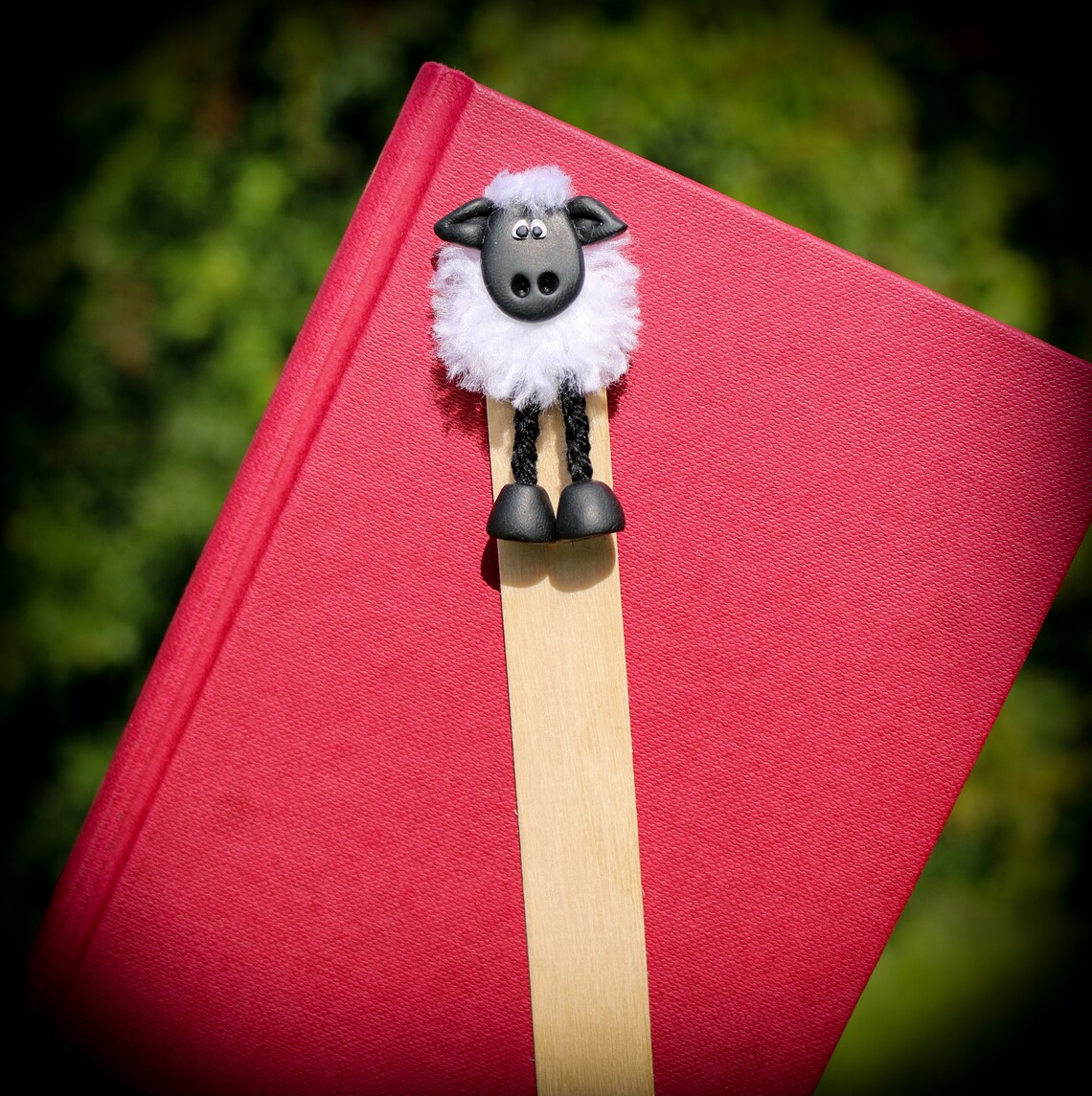 Cedric the Sheep Bookmark - Etsy UK