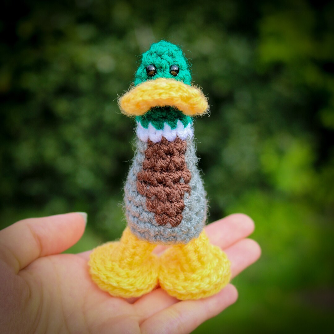 Millard the Crocheted Mallard Duck - Etsy