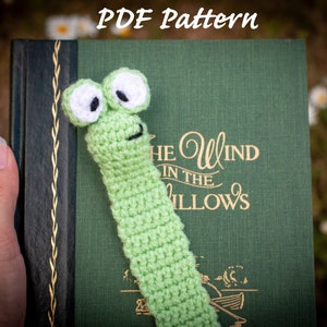 Bookworm Bookmark Crochet Pattern PDF - Etsy UK