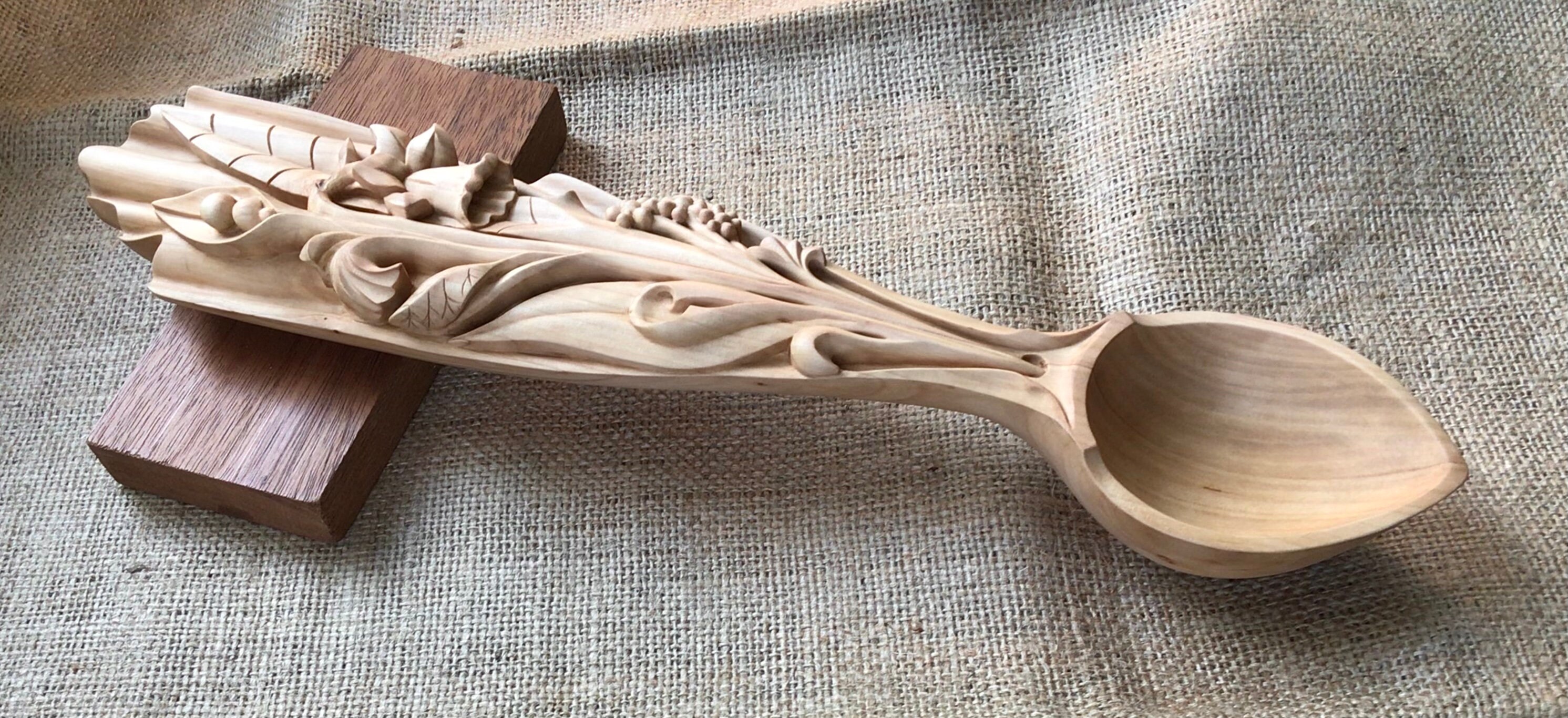 Woden Spoon,ukraine Wood Carving,carving,collection Spoon,hand Made ...