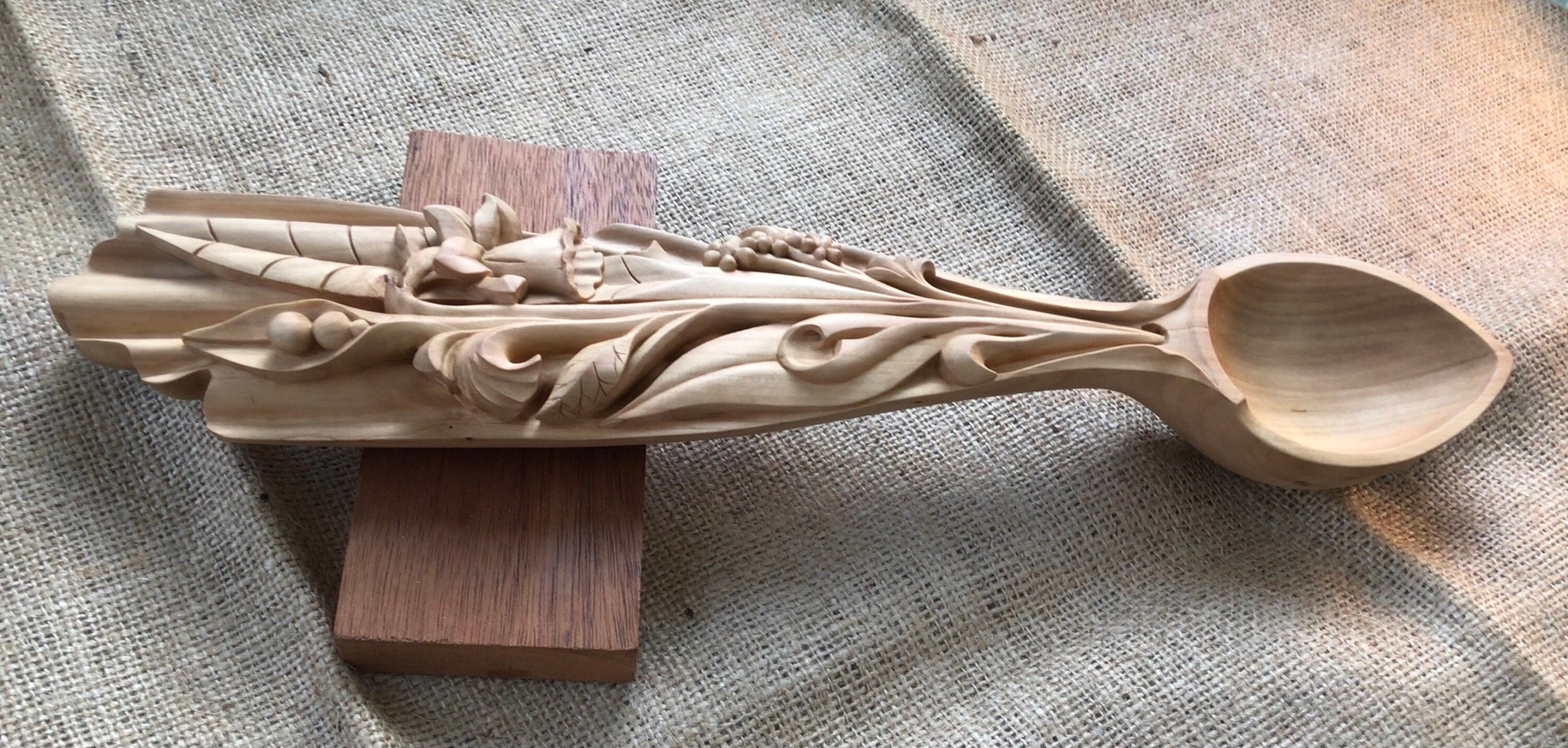 Woden Spoon,ukraine Wood Carving,carving,collection Spoon,hand Made ...