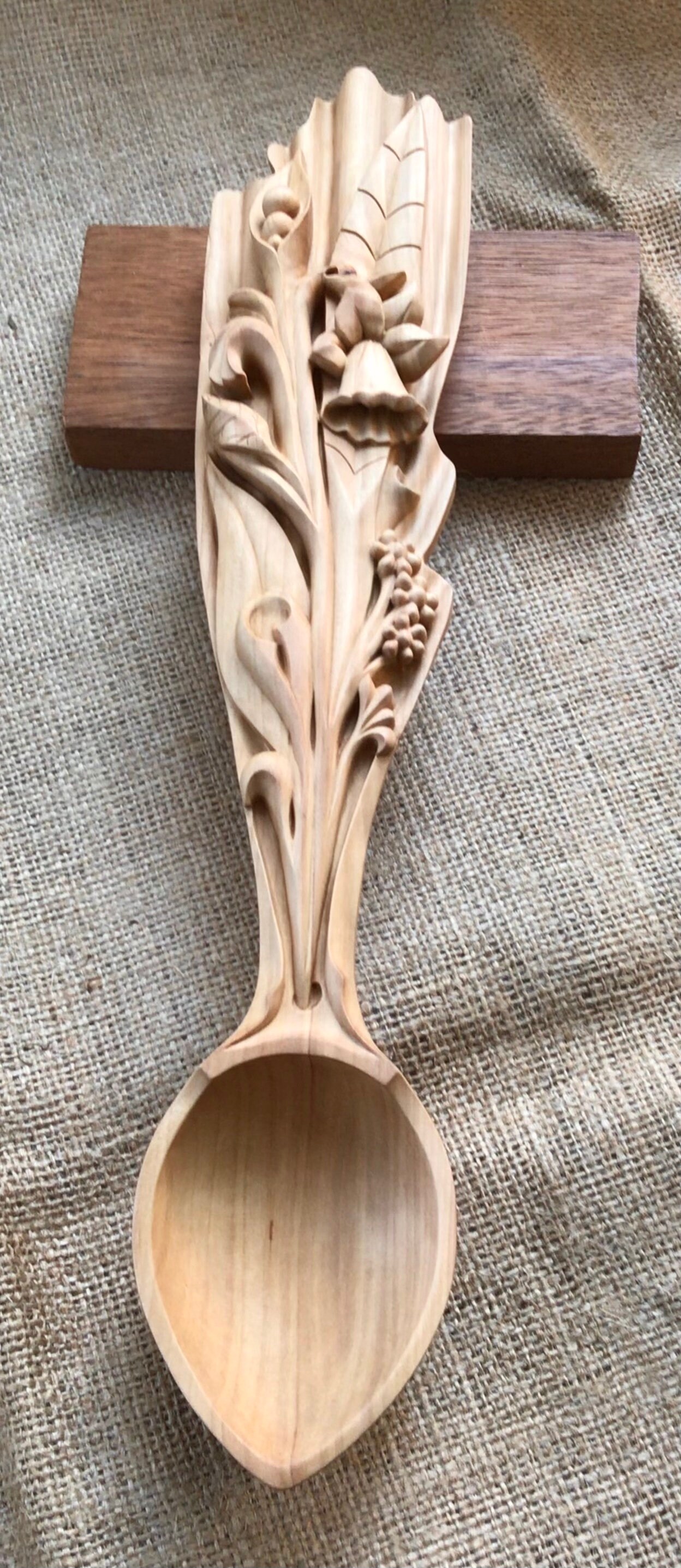 Woden Spoon,ukraine Wood Carving,carving,collection Spoon,hand Made ...