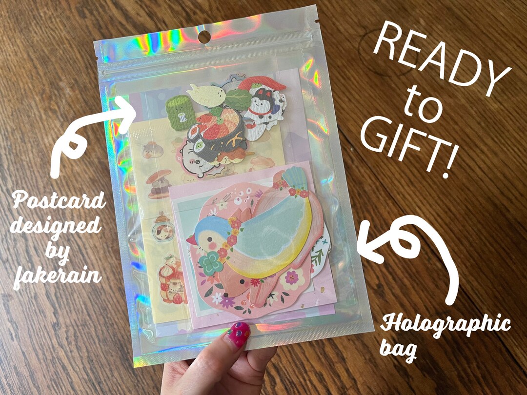 LIMITED EDITION Japanese Stationery Set Washi Sticker Sheets, Mini ...