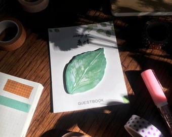 Leaf Journaling Spot Sticky Note 50 Sheets - Etsy