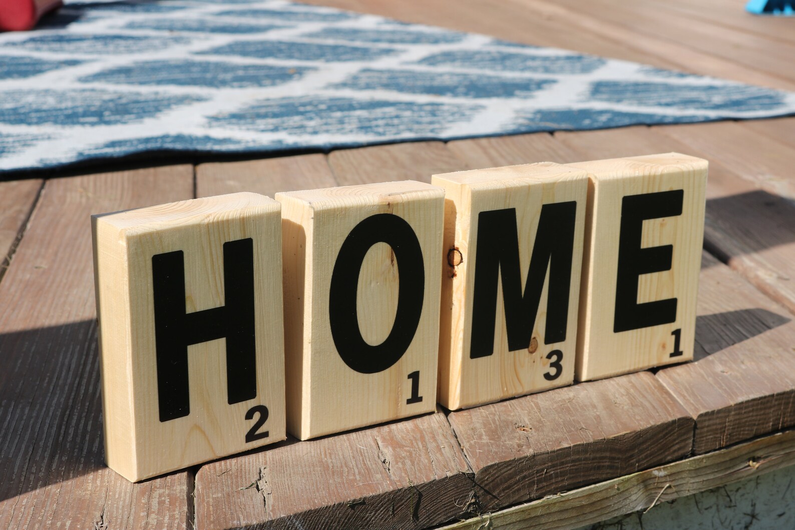 Scrabble Letters Large Scrabble Tiles Wooden Block Letters Wooden ...