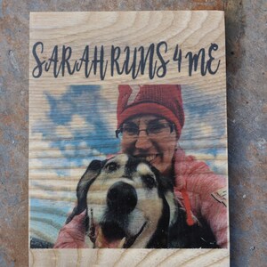 Runs 4 Me Sign Who I Run 4 I Run 4 Sign Runner Buddy Gift I Run 4 Wall ...