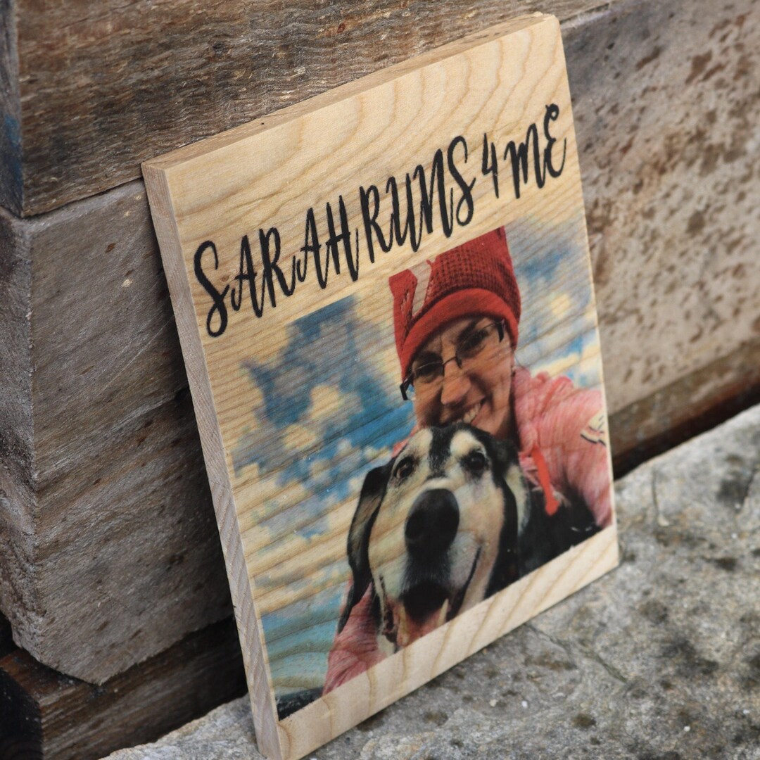 Runs 4 Me Sign Who I Run 4 I Run 4 Sign Runner Buddy Gift I Run 4 Wall ...