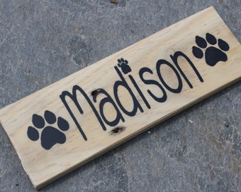 Dog House Name Plate - Etsy