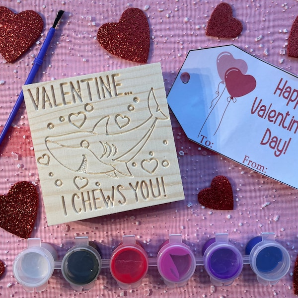 Shark Valentines - Etsy