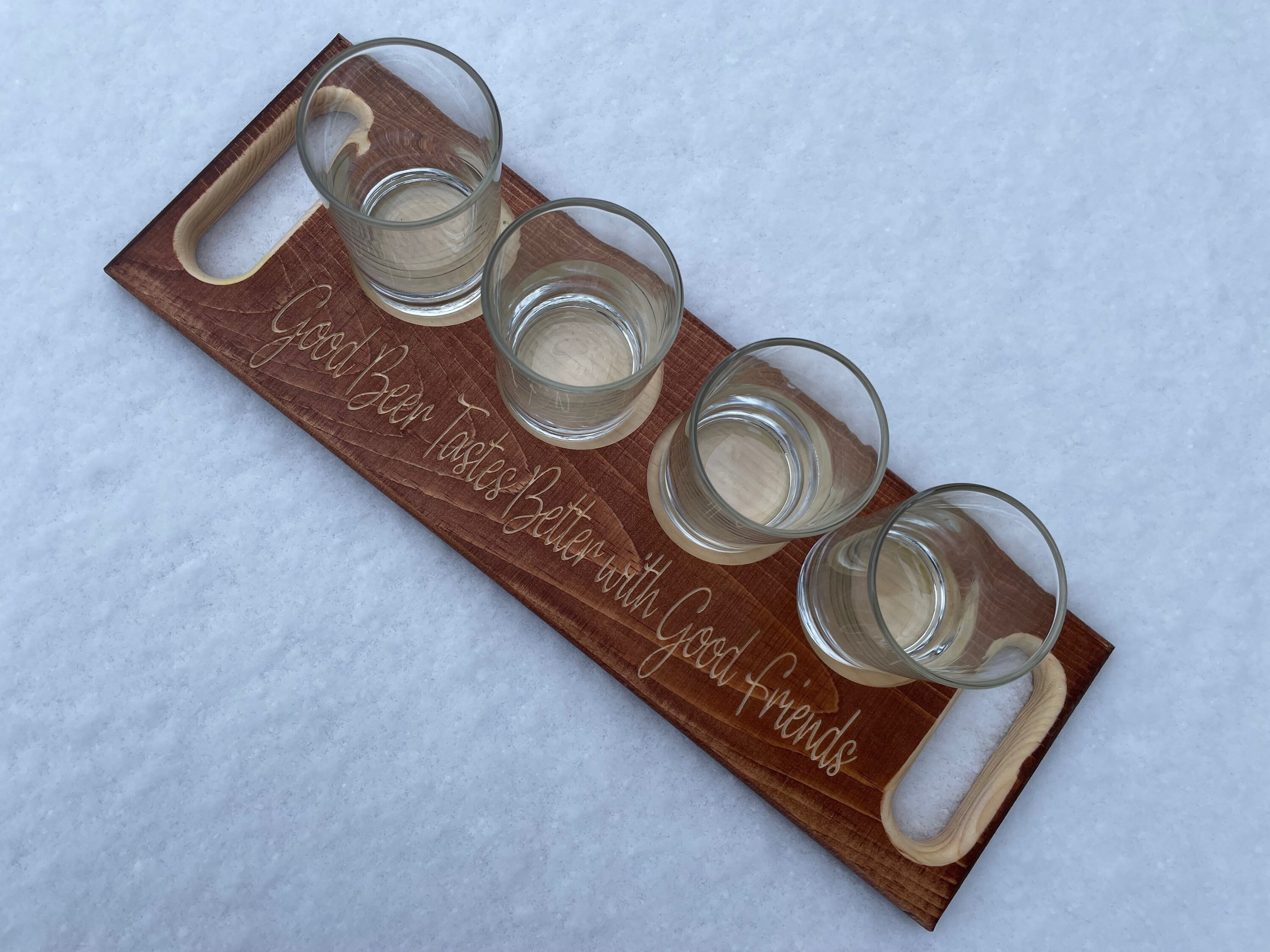 Personalized Beer Flight Beer Paddle Custom Craft Beer Flights - Etsy