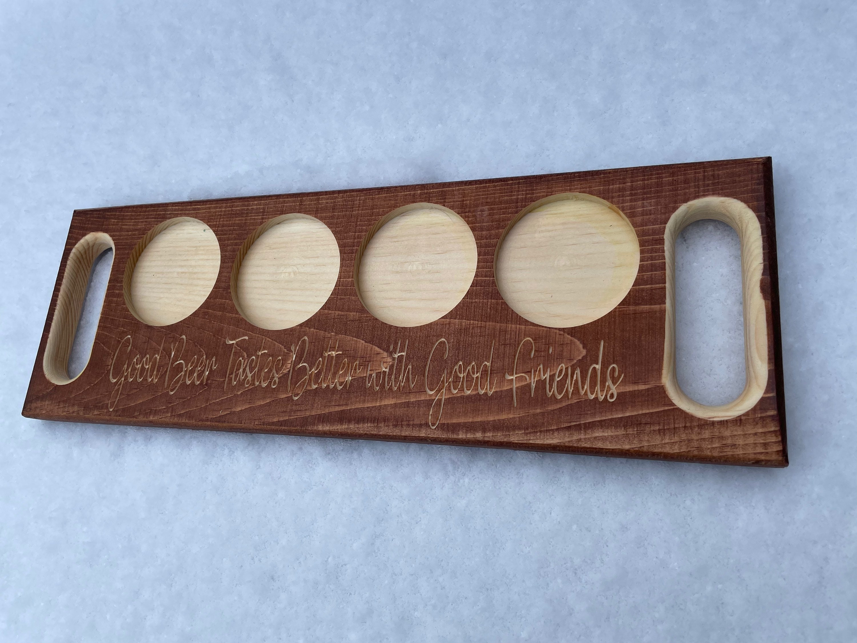 Personalized Beer Flight Beer Paddle Custom Craft Beer Flights - Etsy