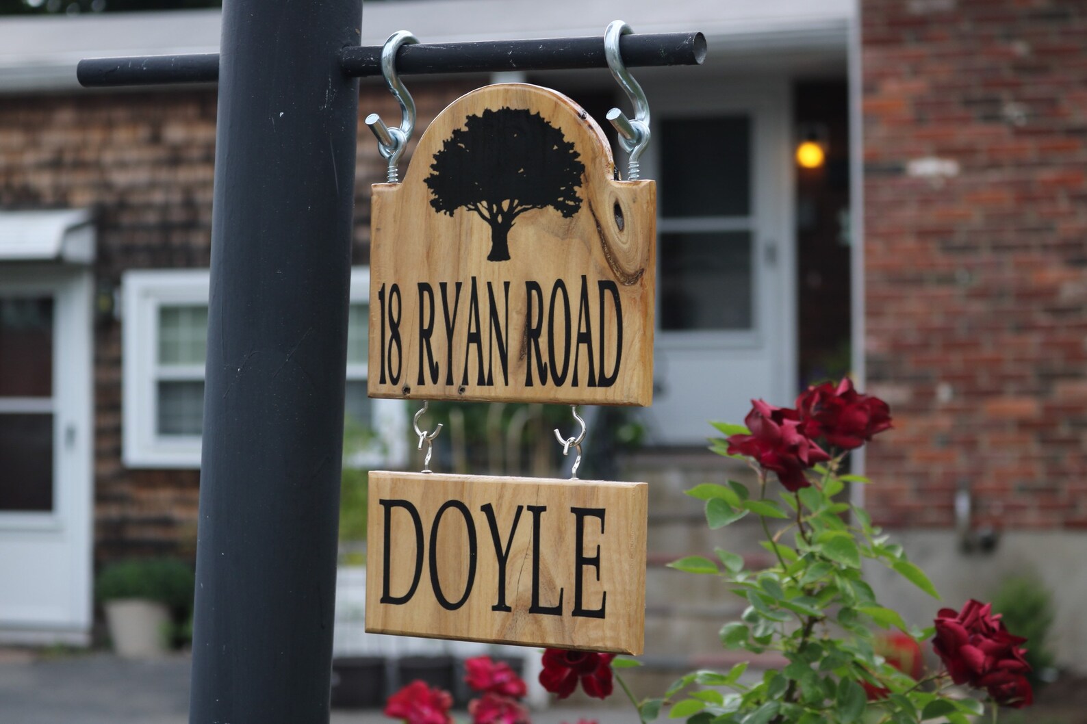 Custom Addess Sign Outdoor Sign Family Name Sign Address Plaque Last ...