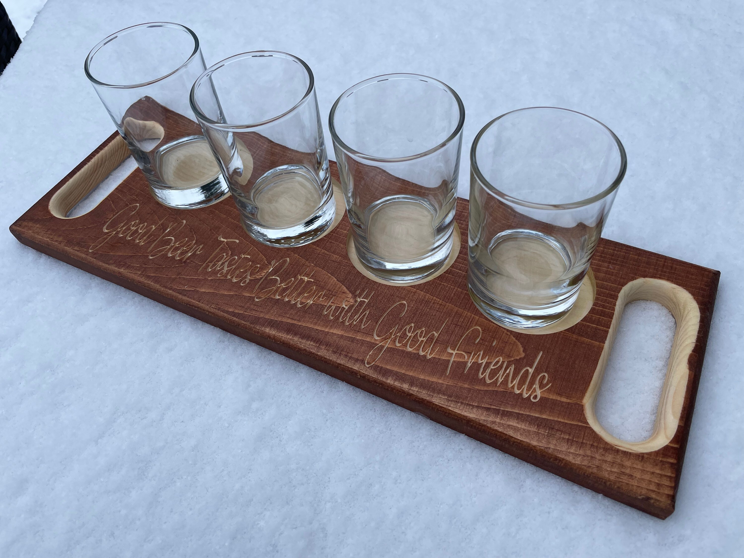 Personalized Beer Flight Beer Paddle Custom Craft Beer Flights - Etsy