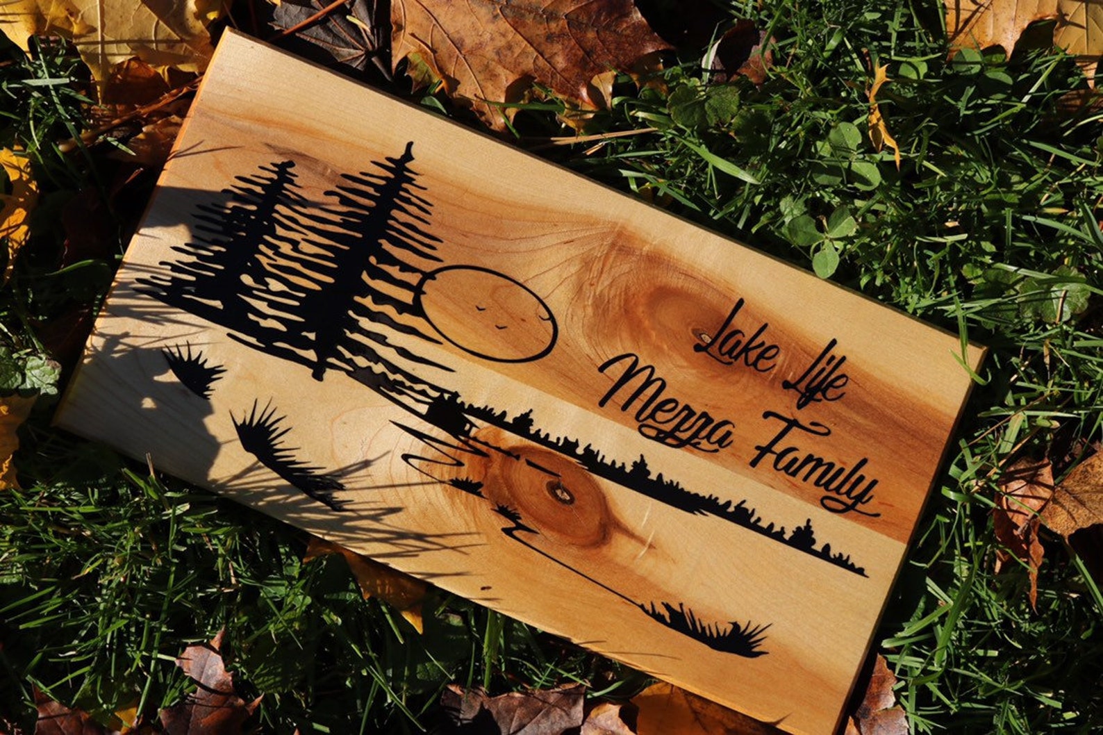 Custom Lake House Signs Cabin Sign Wood Lake House Sign | Etsy