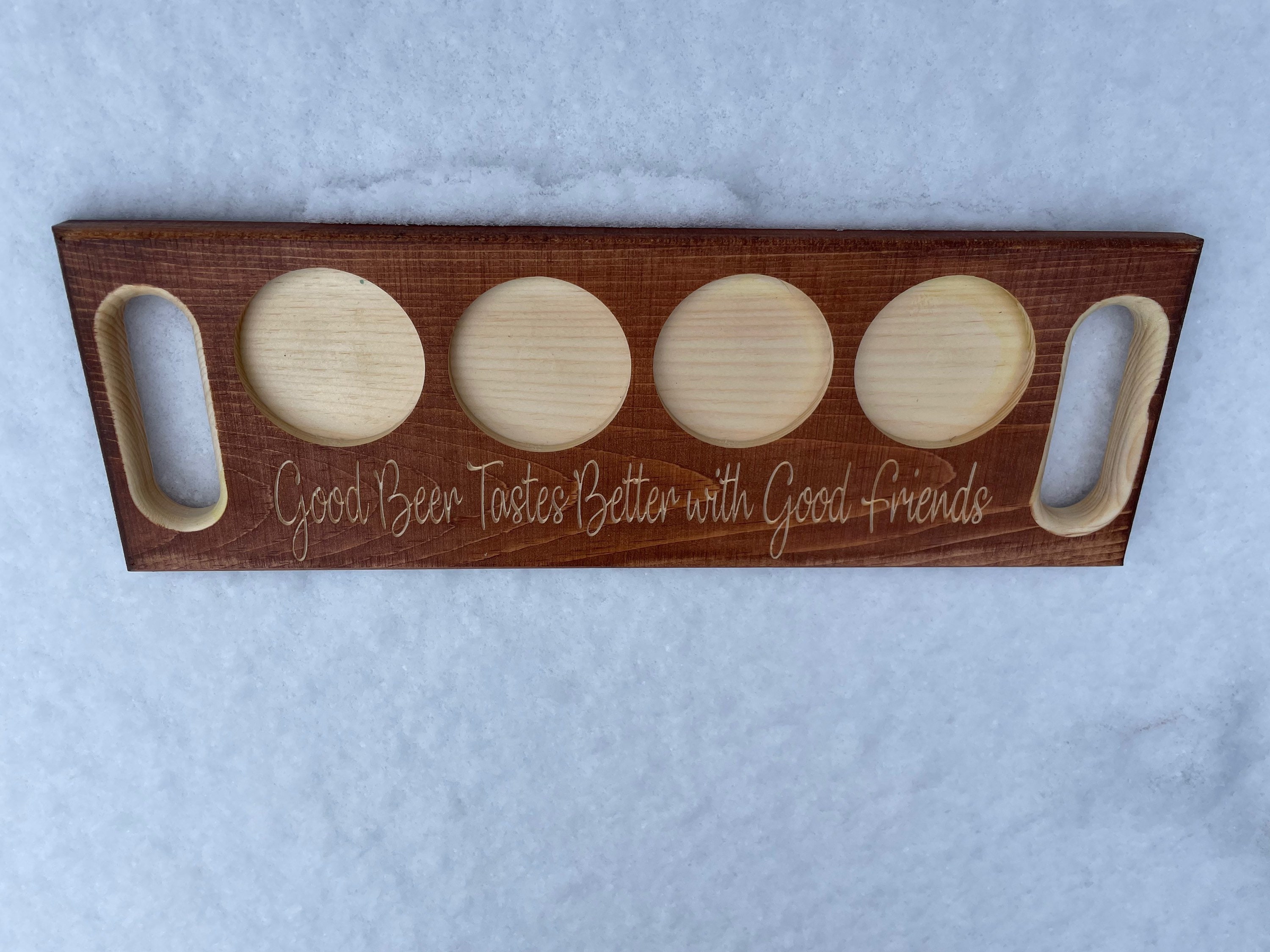 Personalized Beer Flight Beer Paddle Custom Craft Beer Flights - Etsy