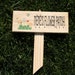 Personalized Garden Stakes Custom Plant Markers Garden Decor - Etsy