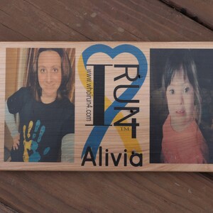 I Run 4 Sign Down Syndrome Awareness Gift for My Runner I Run 4 ...