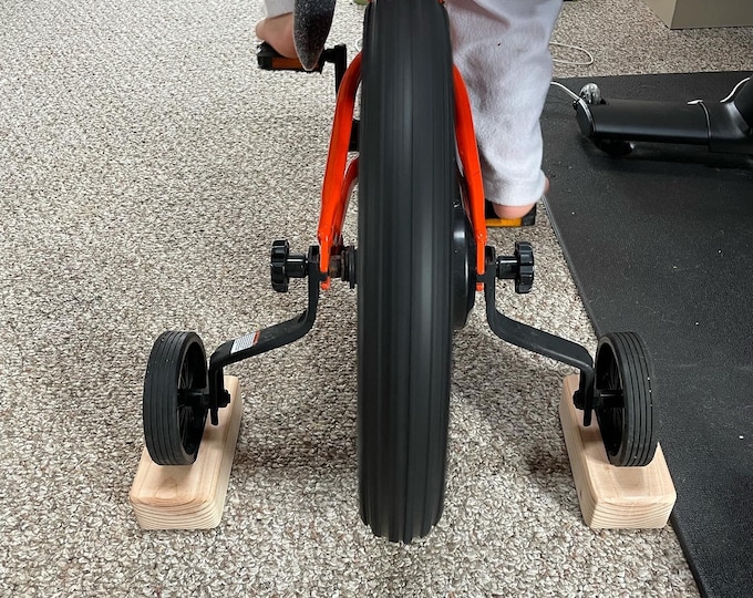 Bike Blocks Stationary Bike Learn to Pedal Indoor Bike Riding Training ...