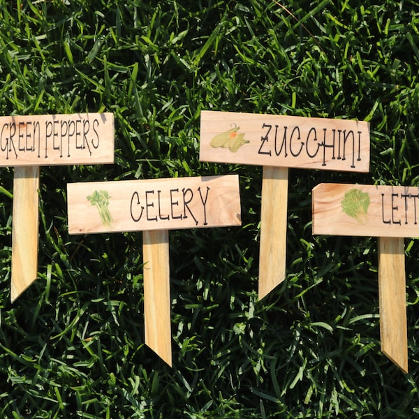 Vegetable Garden Signs - Etsy