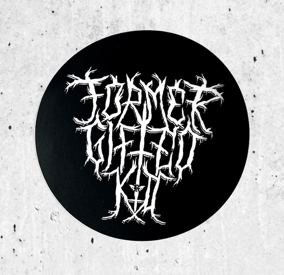 Heavy Metal Former Gifted Kid Matte Vinyl Sticker - Etsy