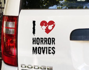 Horror Car Decal - Etsy