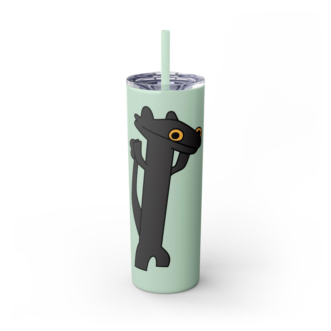 Toothless Meme Skinny Tall Tumbler 20oz - Etsy