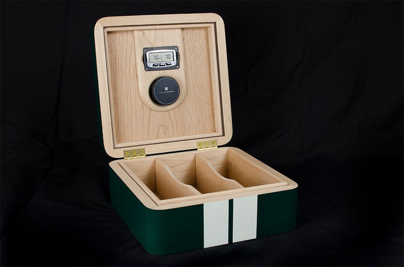 HUMIDOR Racing Green Basic. High quality gloss lacquer. 105 - Etsy España