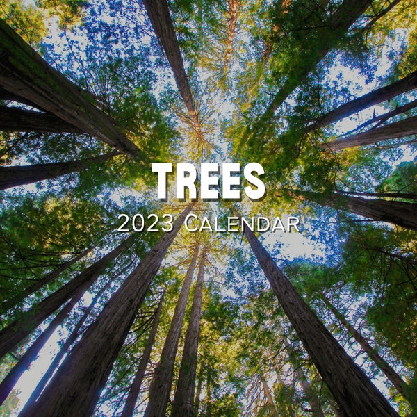2023 Tree Calendar Camping - Etsy