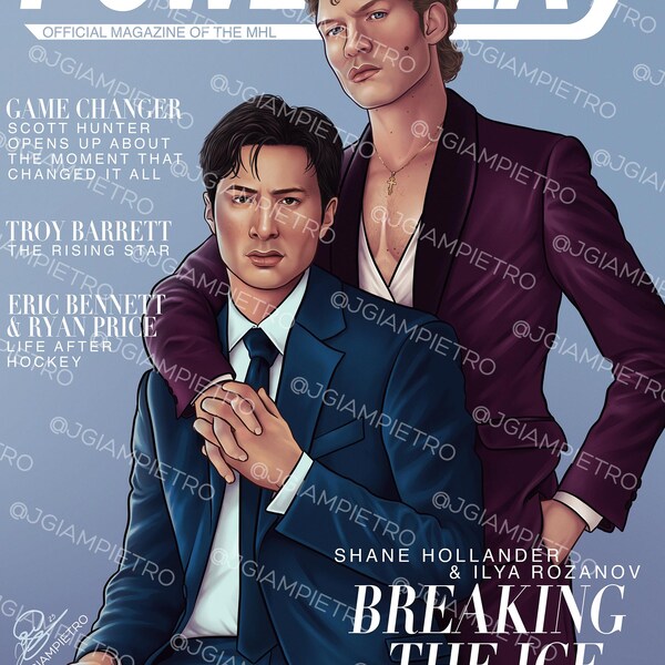 Heated Rivalry Cover - Etsy