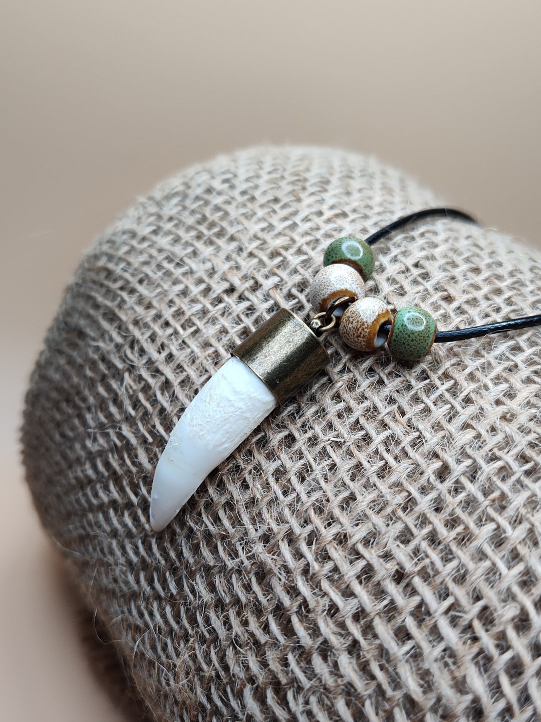 Genuine Alligator Tooth Necklace - Etsy